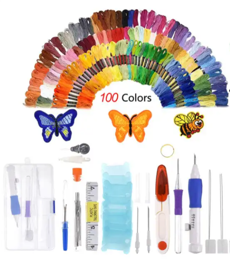 Embroidery Thread Craft Kit for Beginners | Handmade Soko